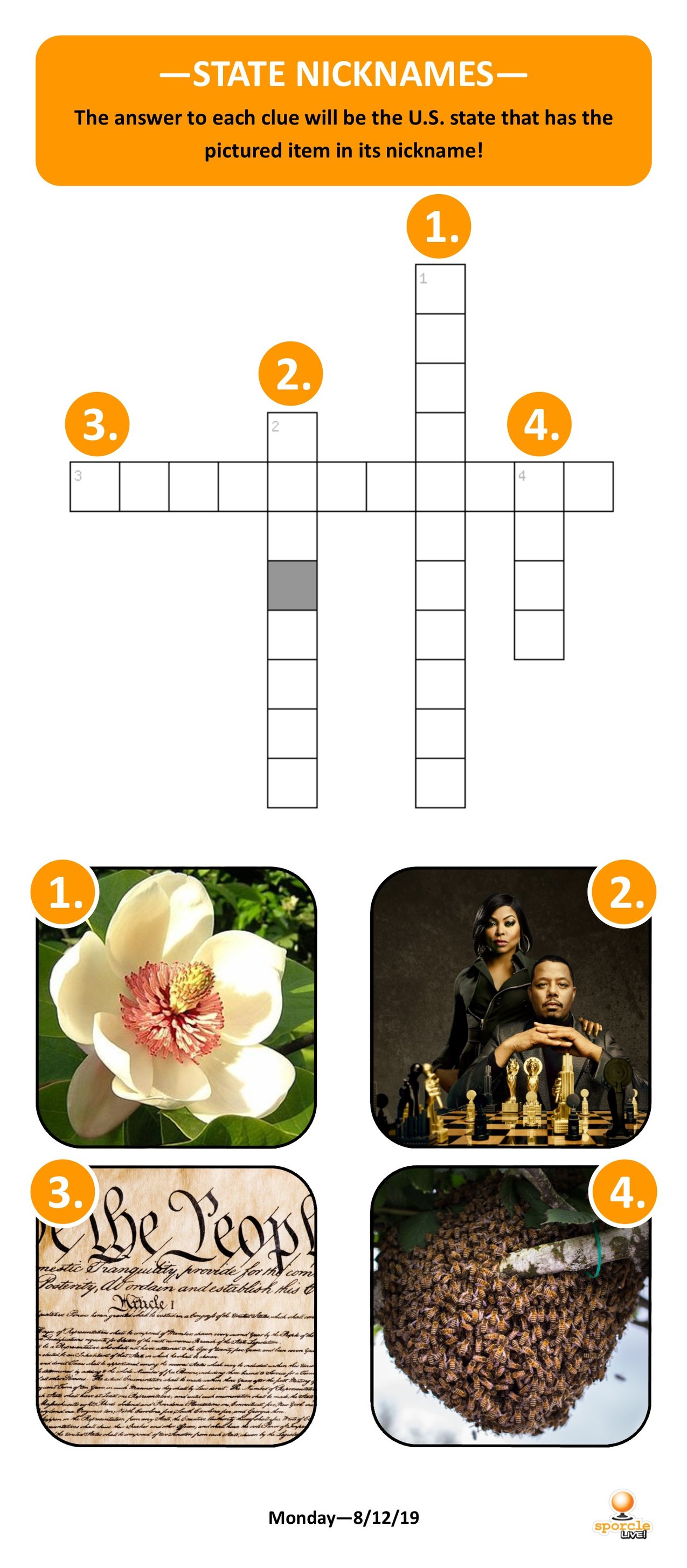 Visual Round Monday, August 12, 2019 – hebspeaks